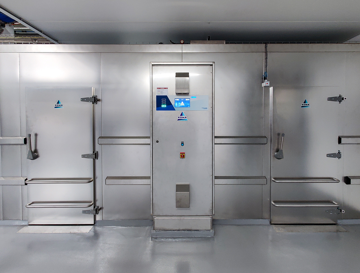 KOMA | Blast freezing products